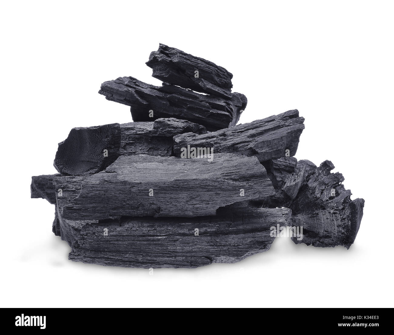 charcoal filter isolated on white background Stock Photo - Alamy