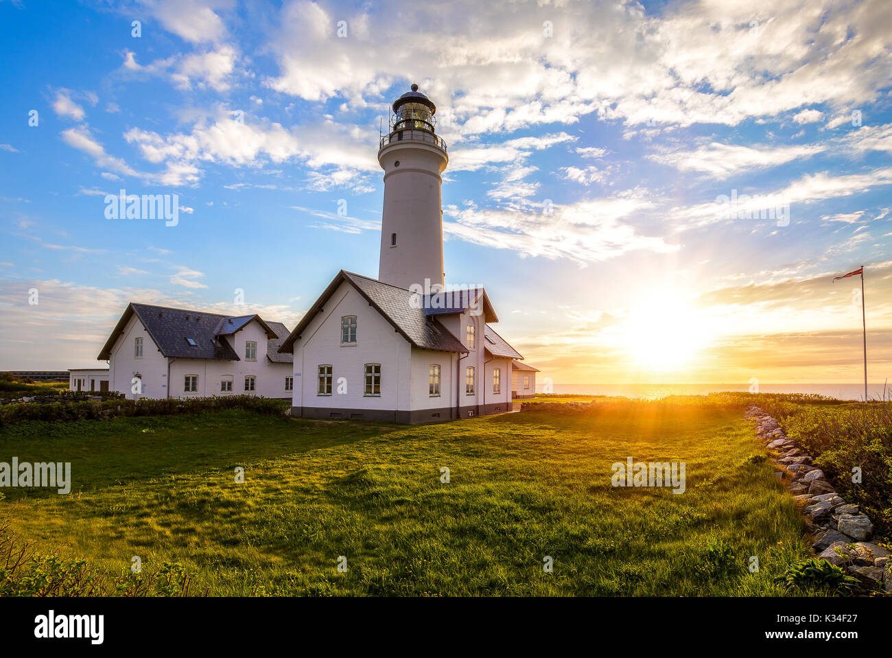 The lighthouse of hirtshals hi-res stock photography and images - Alamy