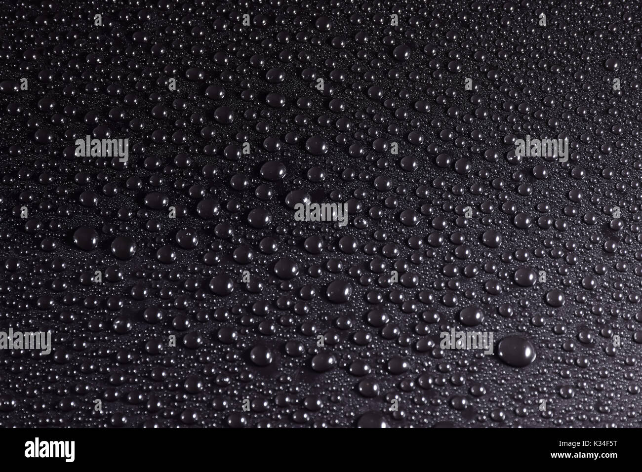 drop of water black blur Stock Photo - Alamy
