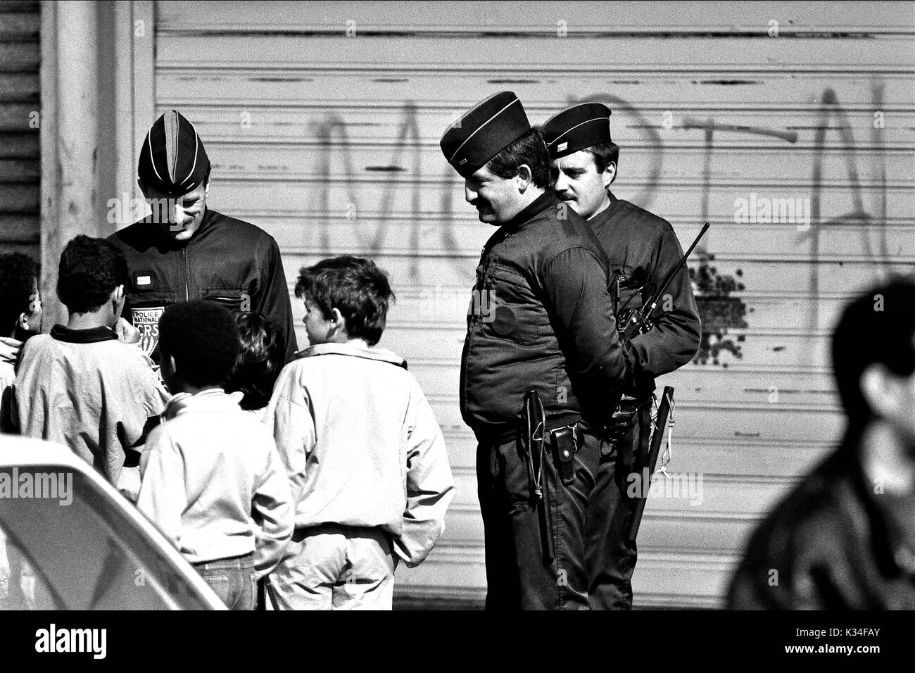 Urban riots occur after violent death of a young inhabitant of Vaulx-en ...