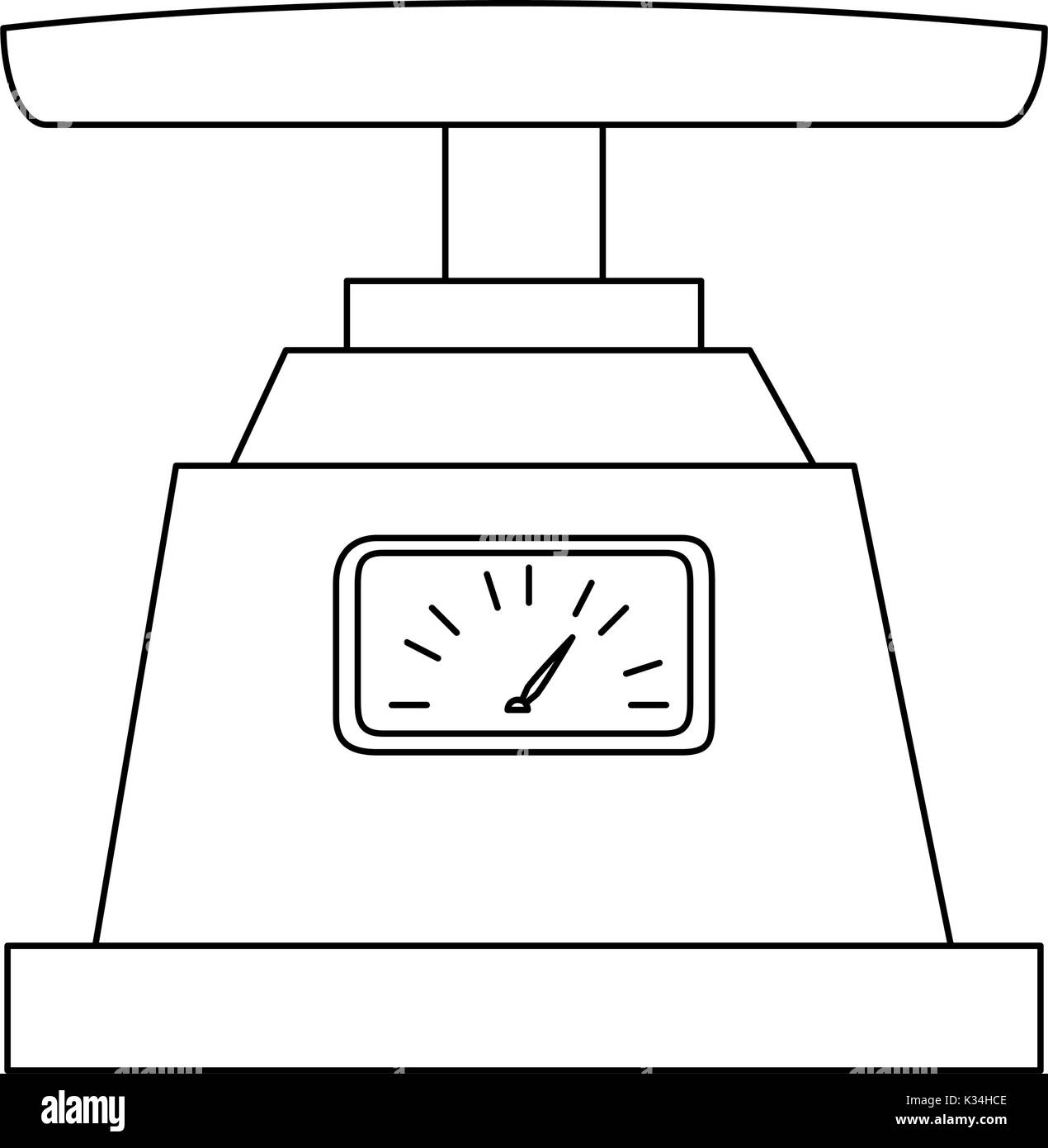 gramer measure scale icon vector illustration design Stock Vector Image ...