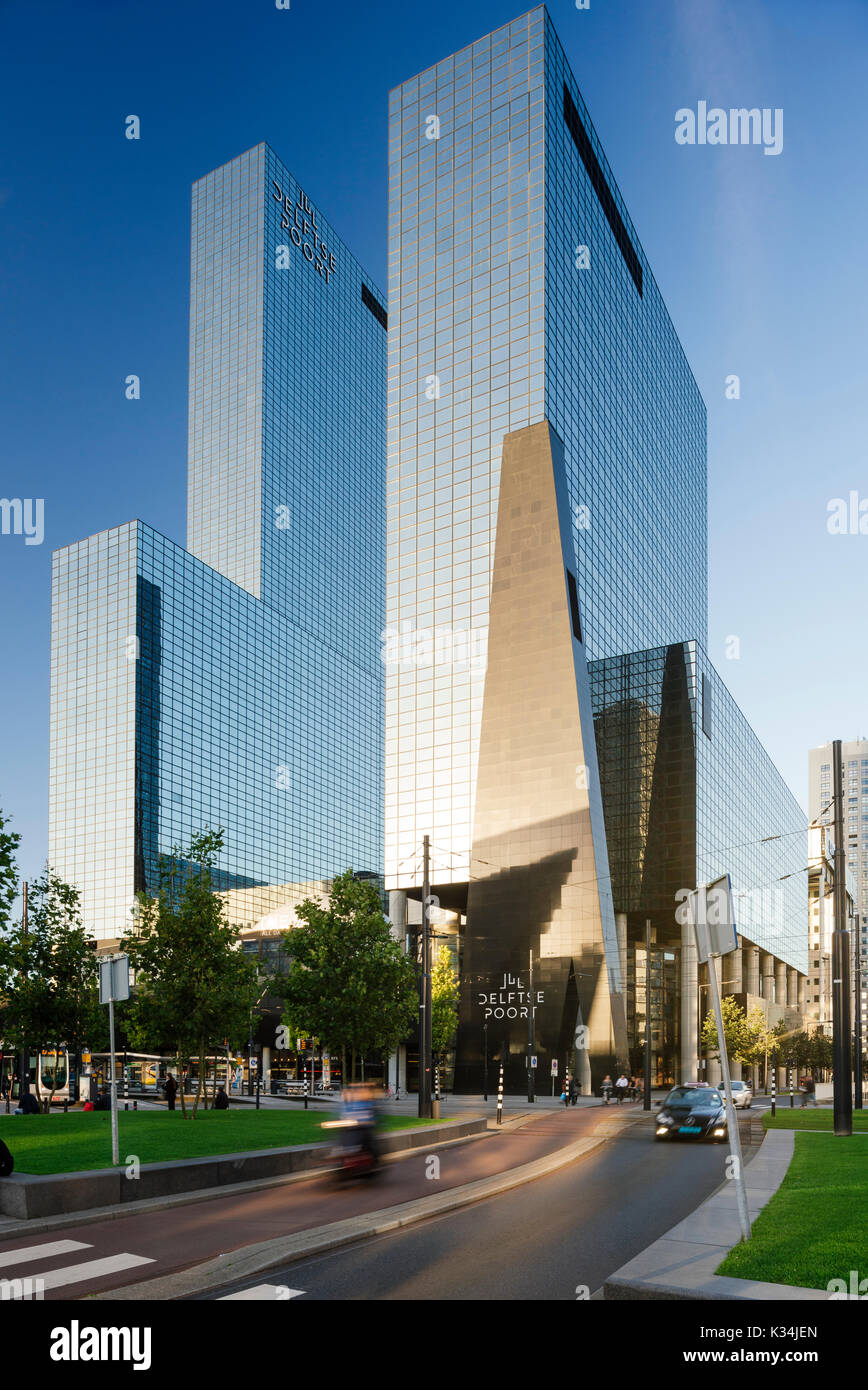 Exterior of Delftse Poort, Rotterdam, Netherlands Stock Photo - Alamy