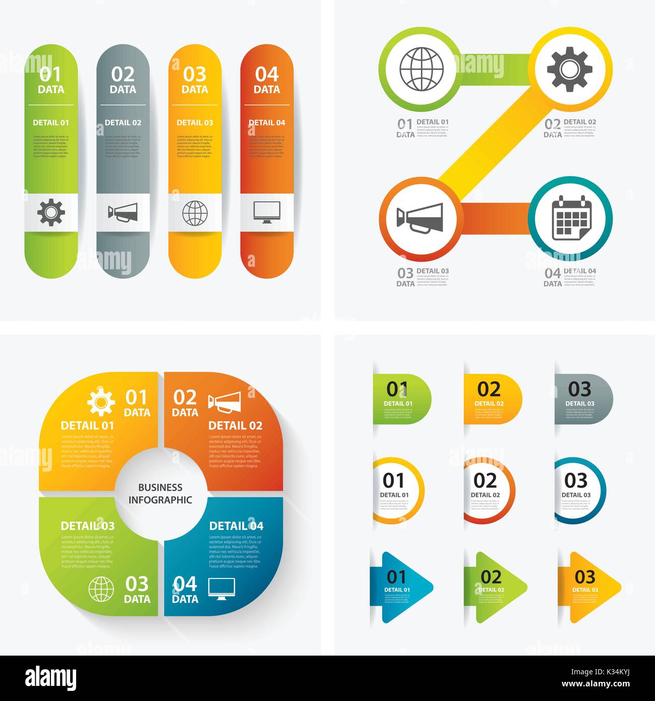 Infographic chart infochart hi-res stock photography and images - Alamy