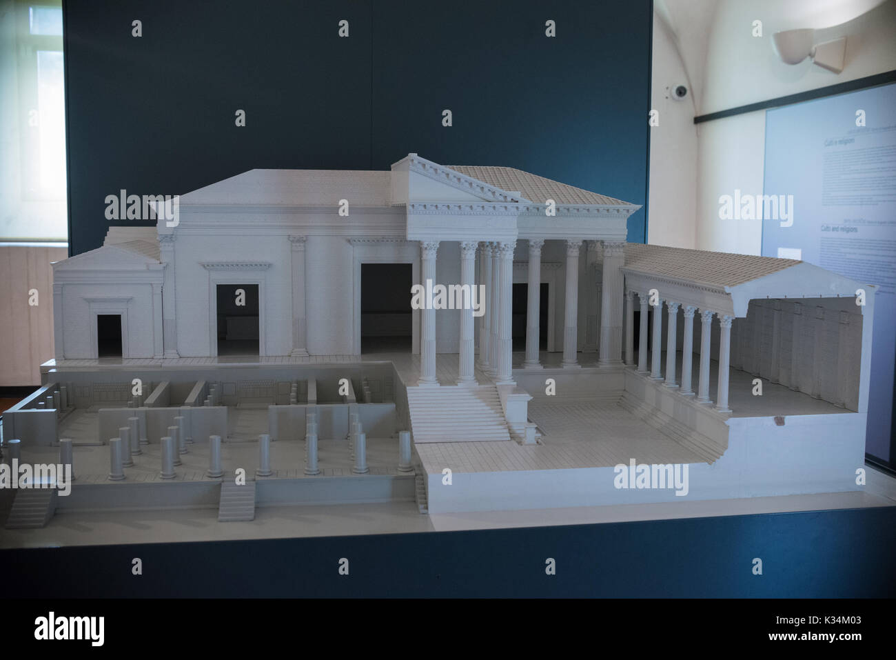 Roman colosseum reconstruction hi-res stock photography and images - Alamy