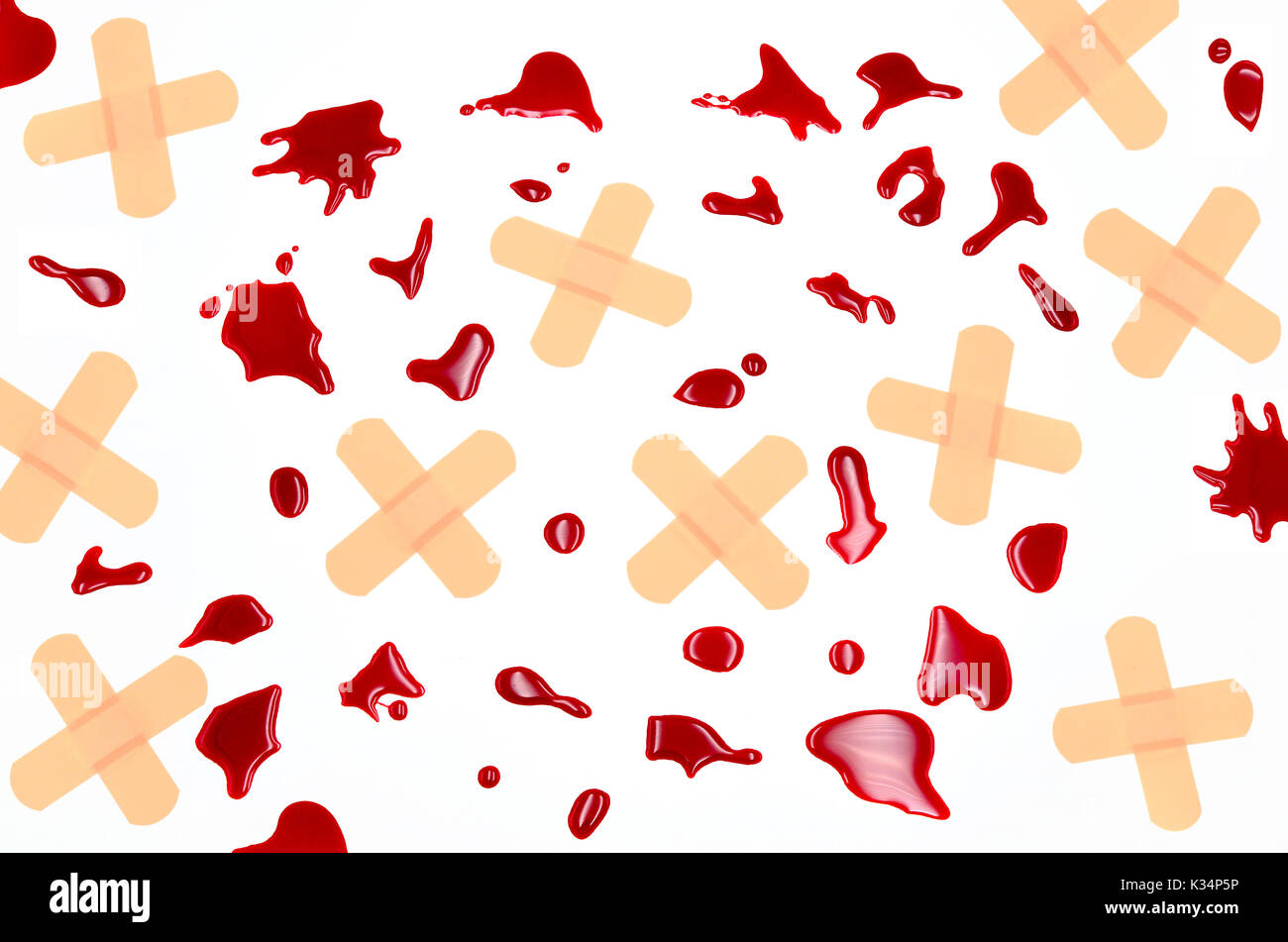 Bandage blood hi-res stock photography and images - Alamy