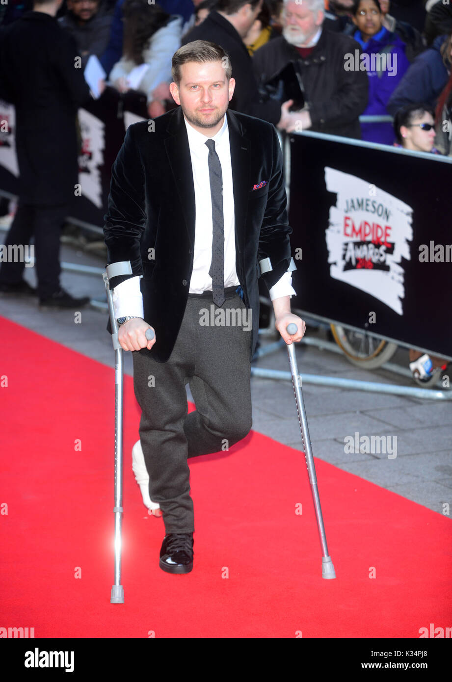 OIC - ENTSIMAGES.COM - Greg McHugh at the Jameson Empire Awards 2016 at the Grosvenor House ...