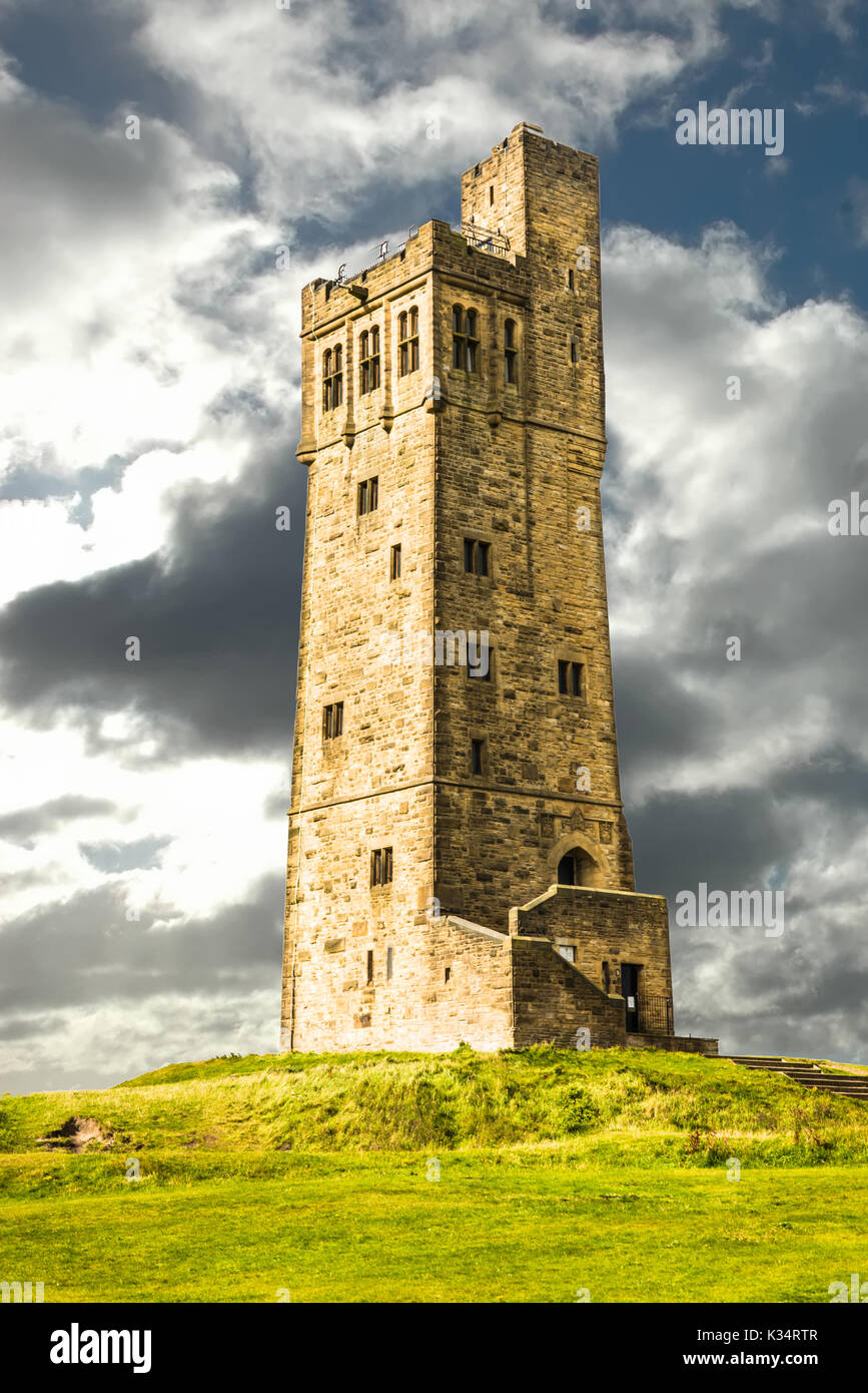 Victoria tower Yorkshire England Ray Boswell Stock Photo - Alamy