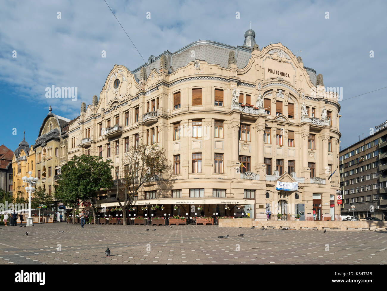 Building of Polytechnic University (Lloyd Palace) at Victory Square ...