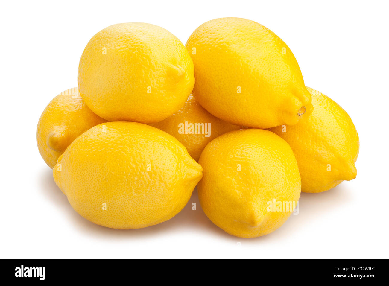 lemons path isolated Stock Photo - Alamy