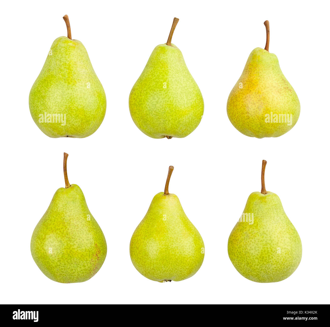 Whole ripe green pears hi-res stock photography and images - Alamy
