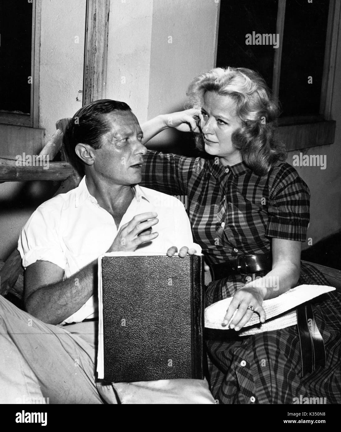 director ALFRED RYDER, KIM STANLEY Stock Photo - Alamy