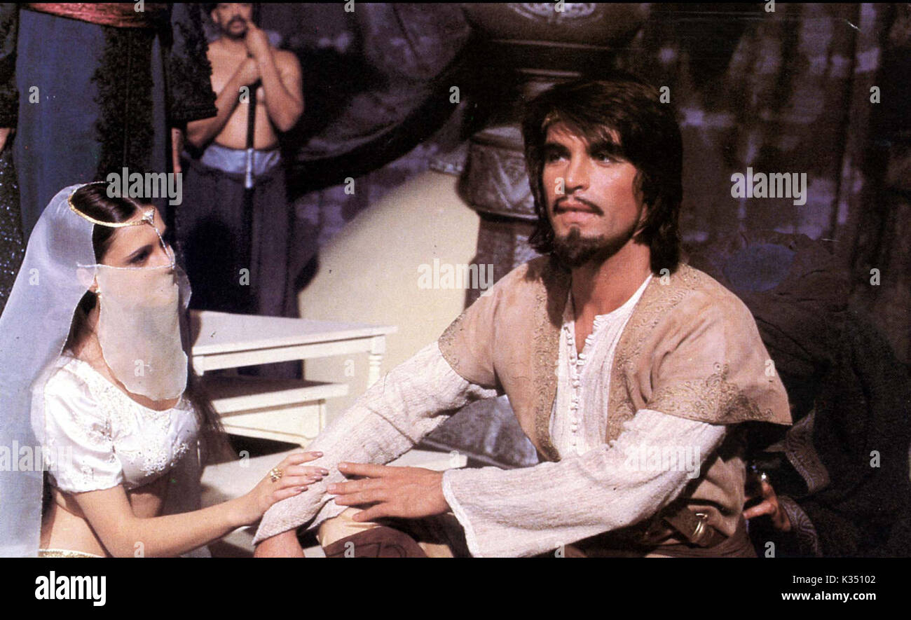ARABIAN ADVENTURE EMMA SAMMS, OLIVER TOBIAS Date: 1979 Stock Photo - Alamy
