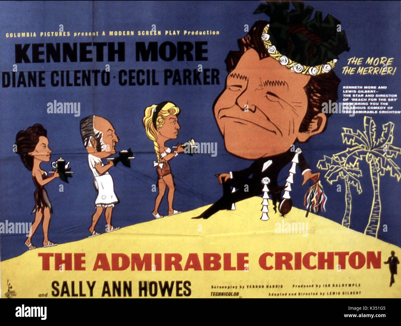 THE ADMIRABLE CRICHTON Date: 1957 Stock Photo - Alamy