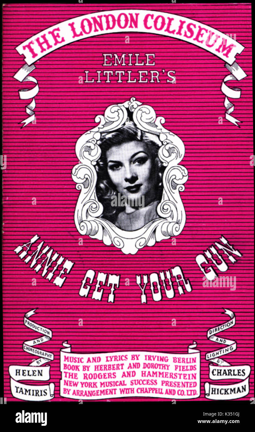 Annie Get Your Gun Broadway Poster