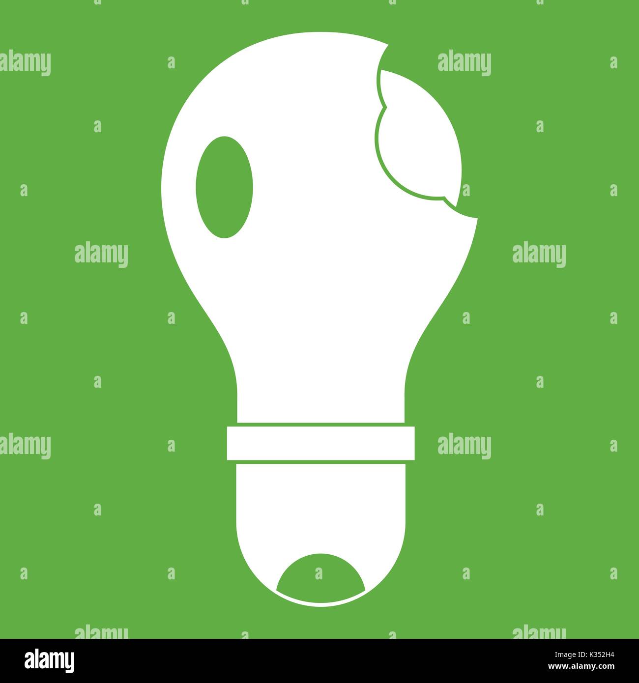 Broken fluorescent lamp Stock Vector Images - Alamy