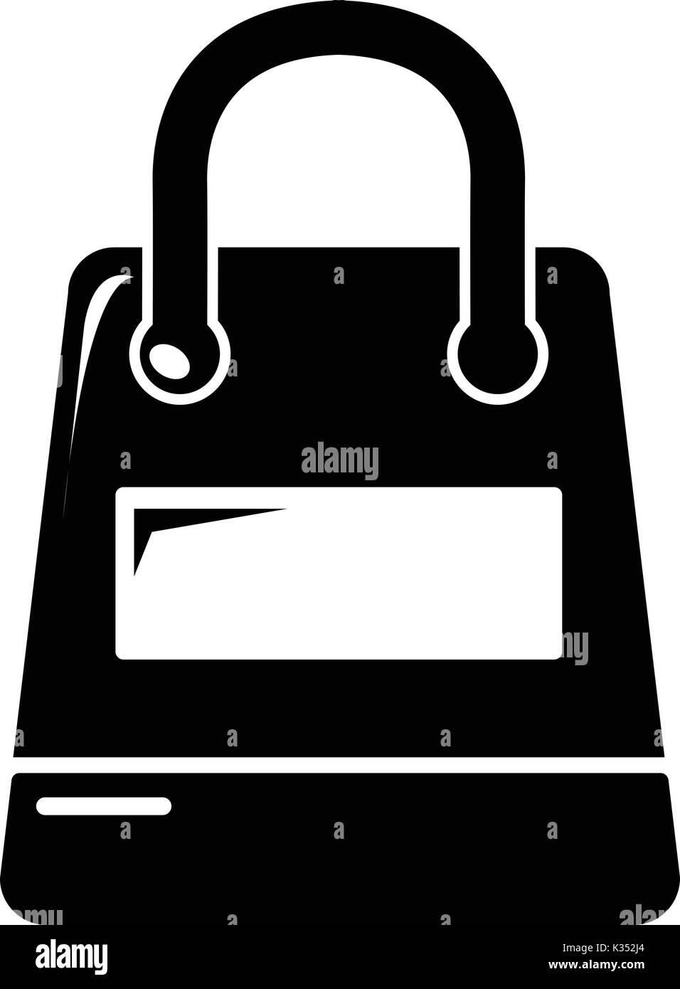 Shopping bag icon , simple style Stock Vector Image & Art - Alamy