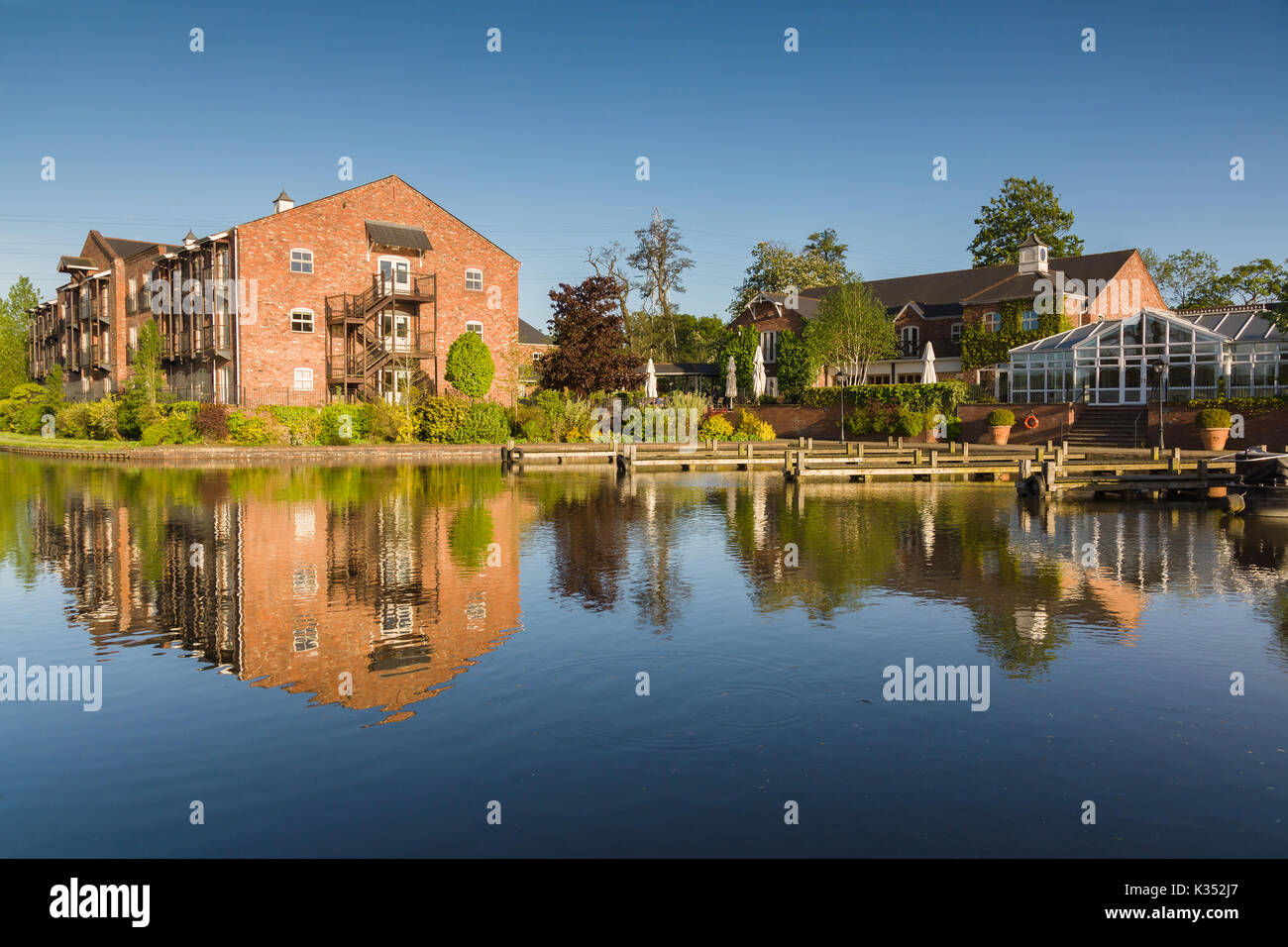 The Lion Quays Hotel and spa a modern development with it's own marina ...