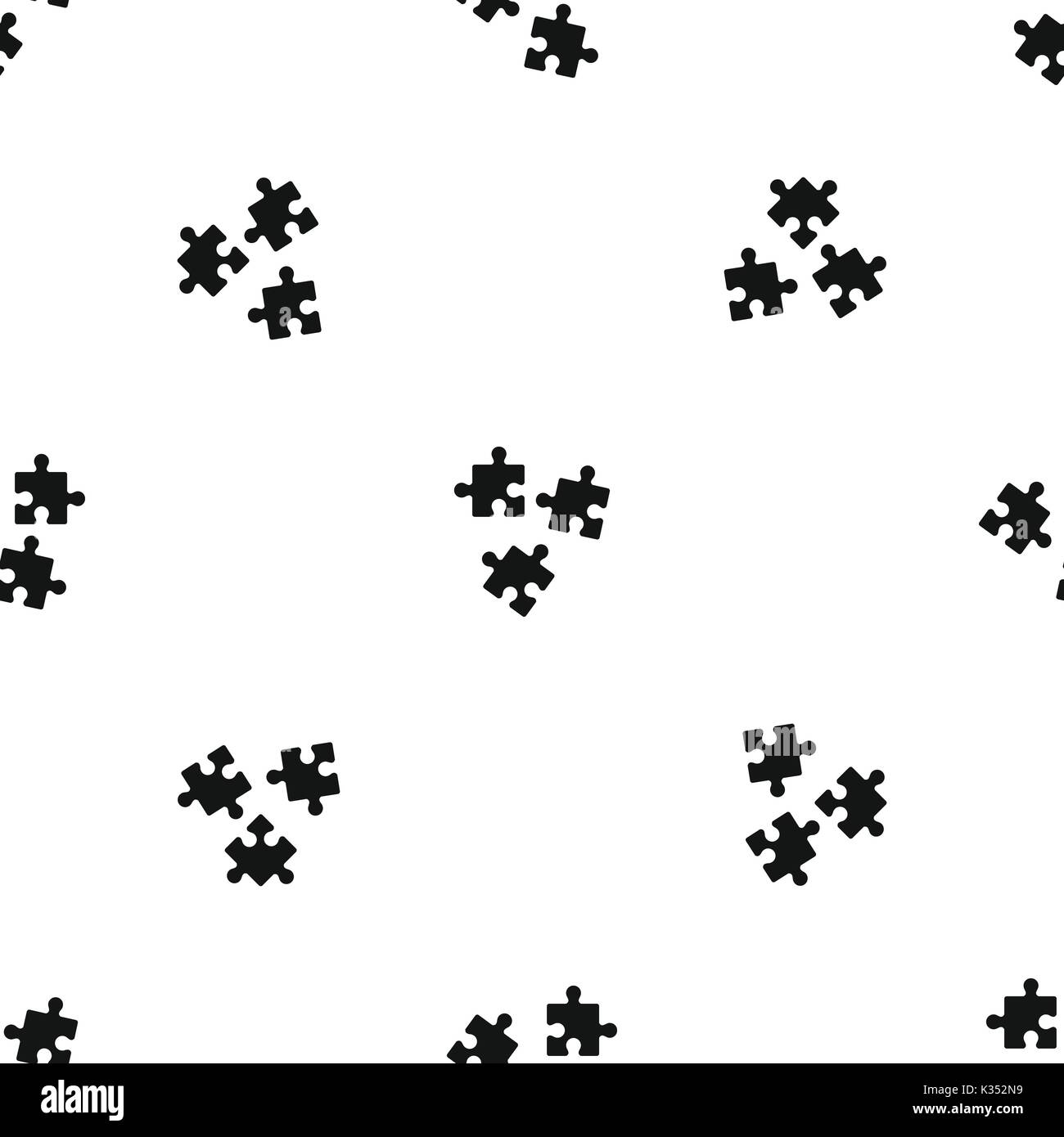 Puzzle pattern seamless black Stock Vector Image & Art - Alamy