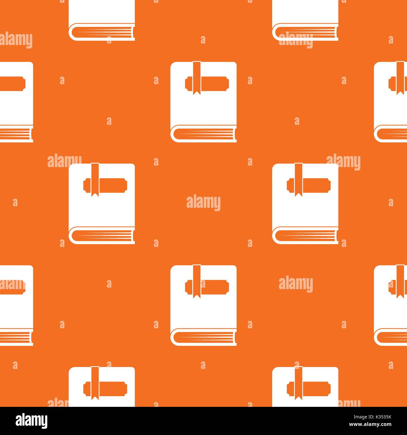 Thick book with bookmark pattern seamless Stock Vector Image & Art - Alamy