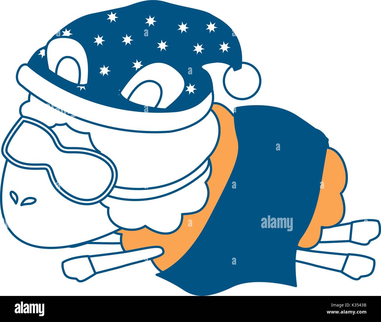 Wrapped legs Stock Vector Images - Alamy