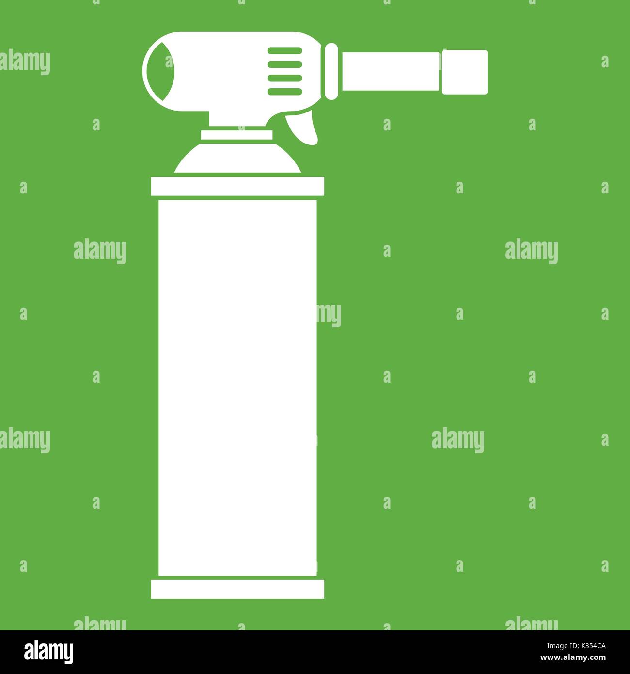 Gas cylinder icon green Stock Vector Image & Art - Alamy