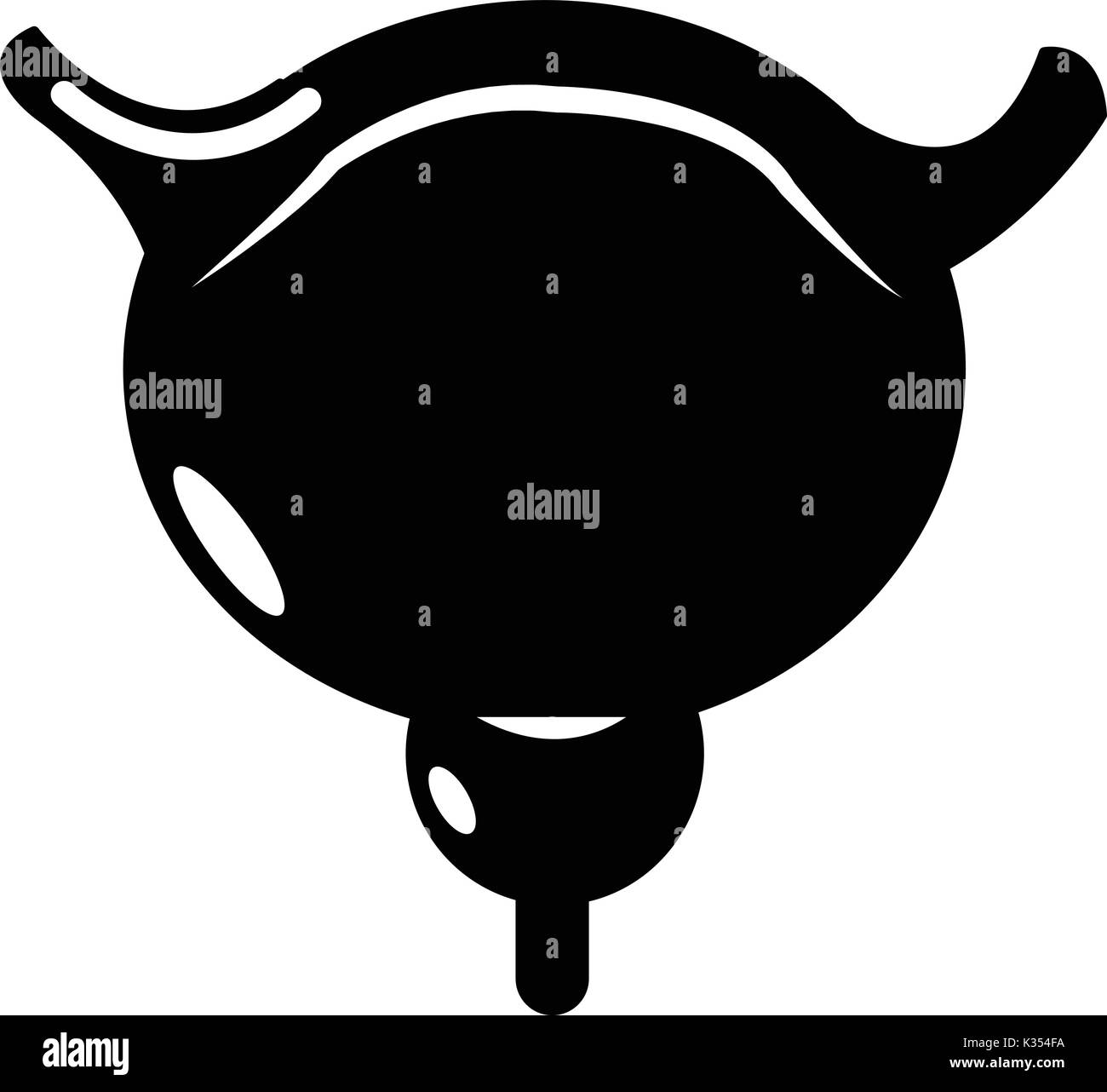 Human bladder icon , simple style Stock Vector Image & Art - Alamy