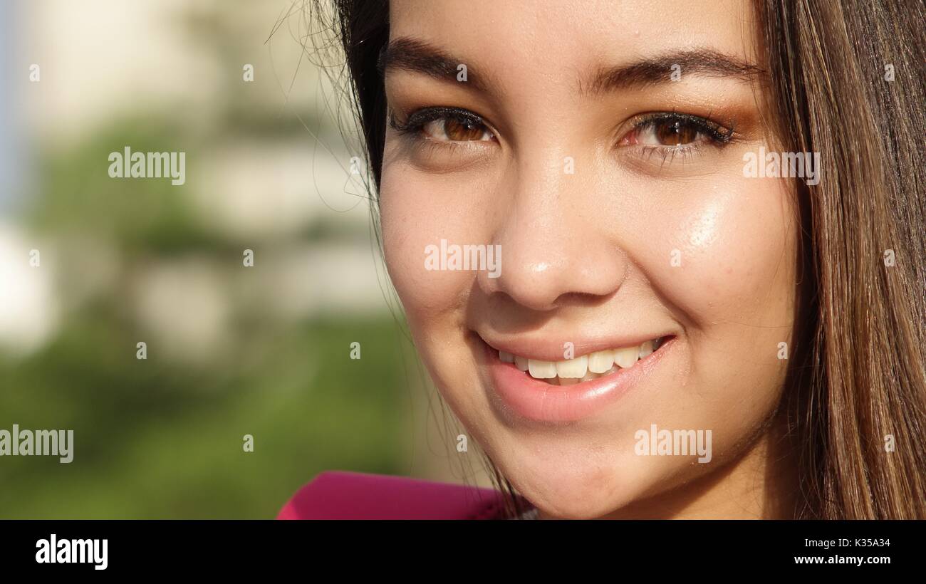 Face teenager hi-res stock photography and images - Alamy