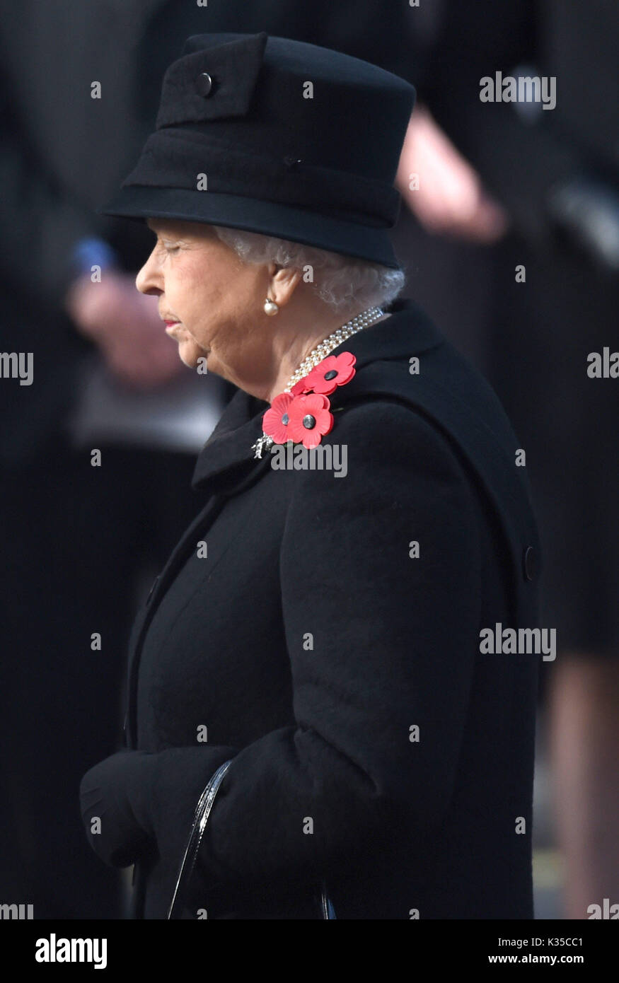 Queen elizabeth cenotaph 2016 hi-res stock photography and images - Alamy
