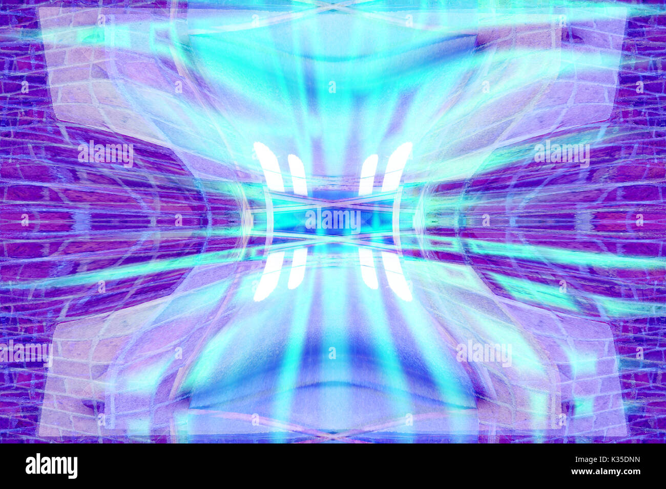 A digitally altered psychedelic abstract background image Stock Photo ...