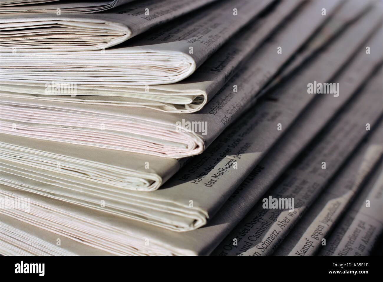 An Image of a newspaper Stock Photo - Alamy