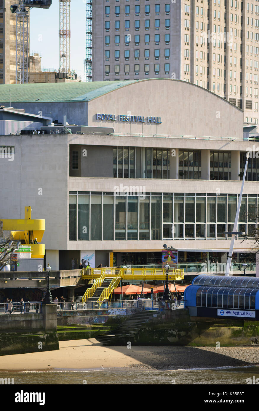Royal festival hall from hi-res stock photography and images - Alamy