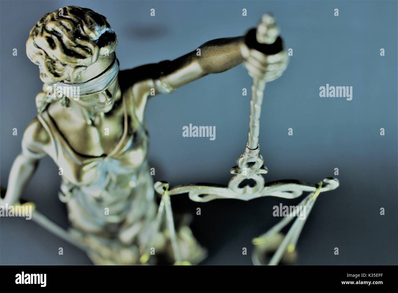 An Image of justice - justitia Stock Photo - Alamy