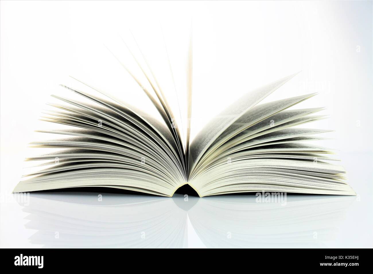 An Image of a open book Stock Photo - Alamy