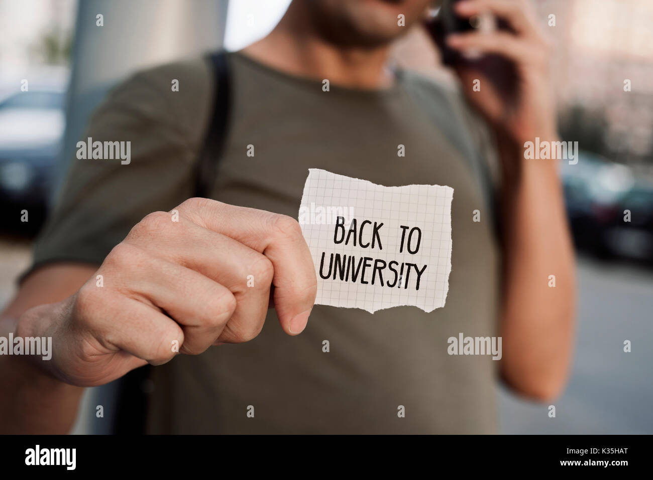 Back to university hi-res stock photography and images - Alamy