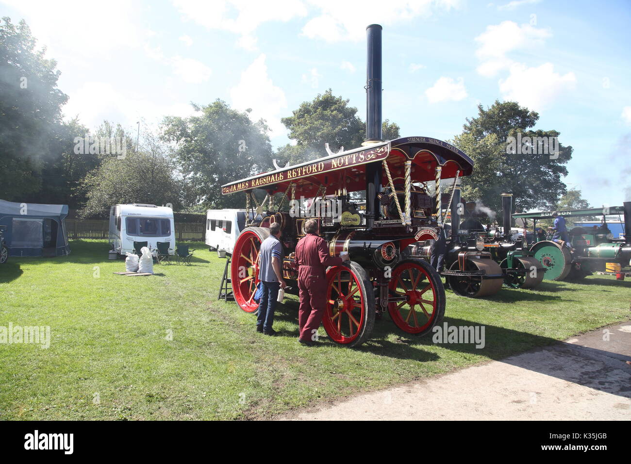 Traction engine driffield steam rally hi-res stock photography and ...