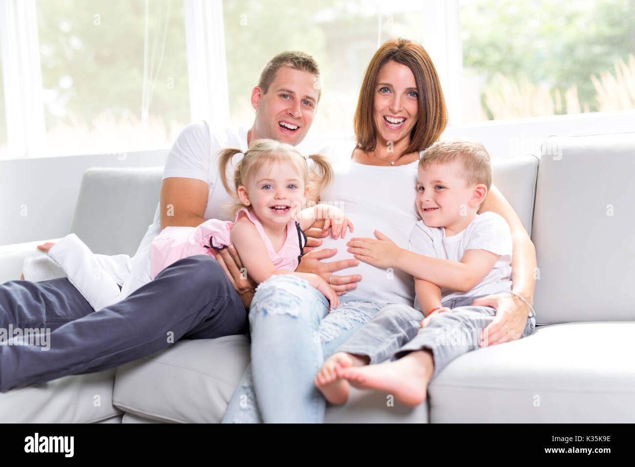 Family living in house latin house hi-res stock photography and images ...