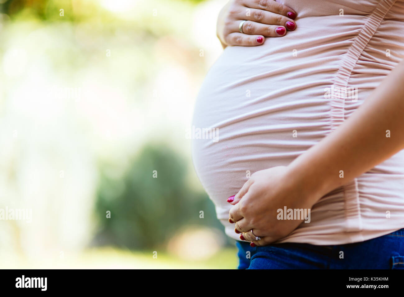 Pregnancy relaxation hi-res stock photography and images - Alamy