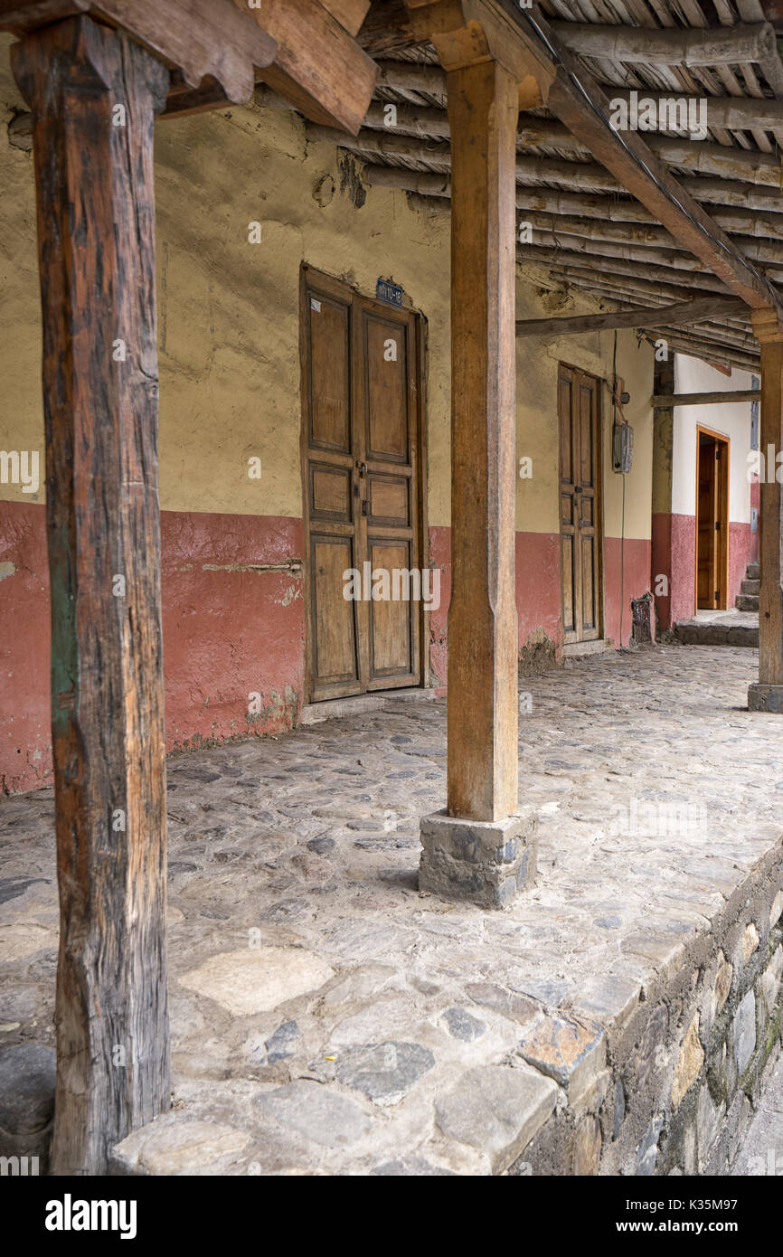 March 12, 2017 Vilcabamba, Ecuador: colonial architecture in the remote ...