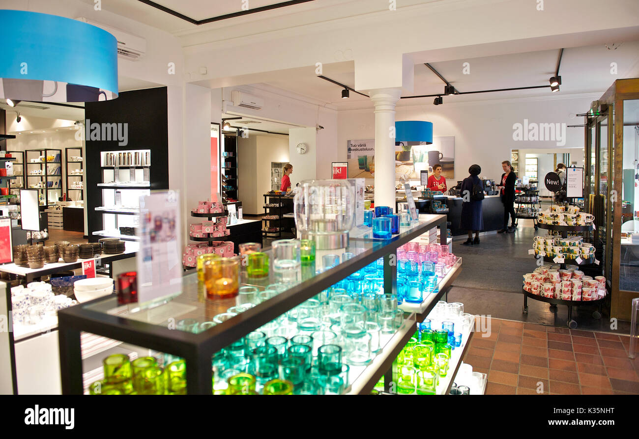 Iittala Store, Helsinki Stock Photo - Alamy