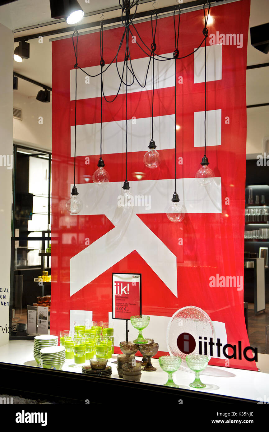 Iittala Store, Helsinki Stock Photo - Alamy