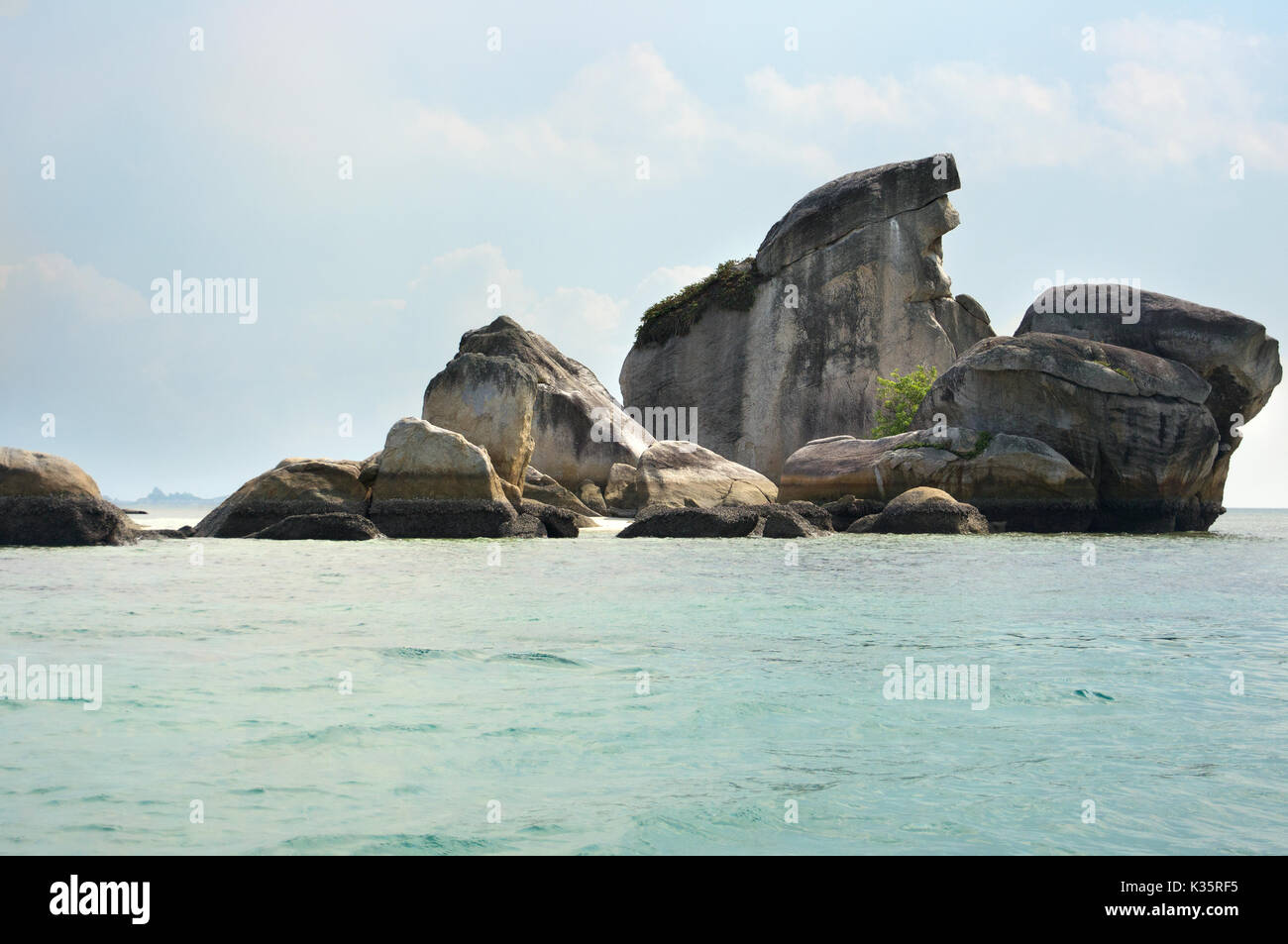 Asia indonesia belitung island water hi-res stock photography and ...