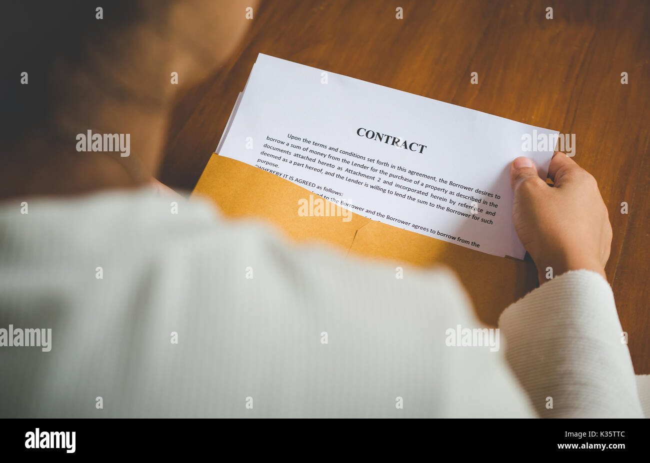 Clasp envelope hi-res stock photography and images - Alamy