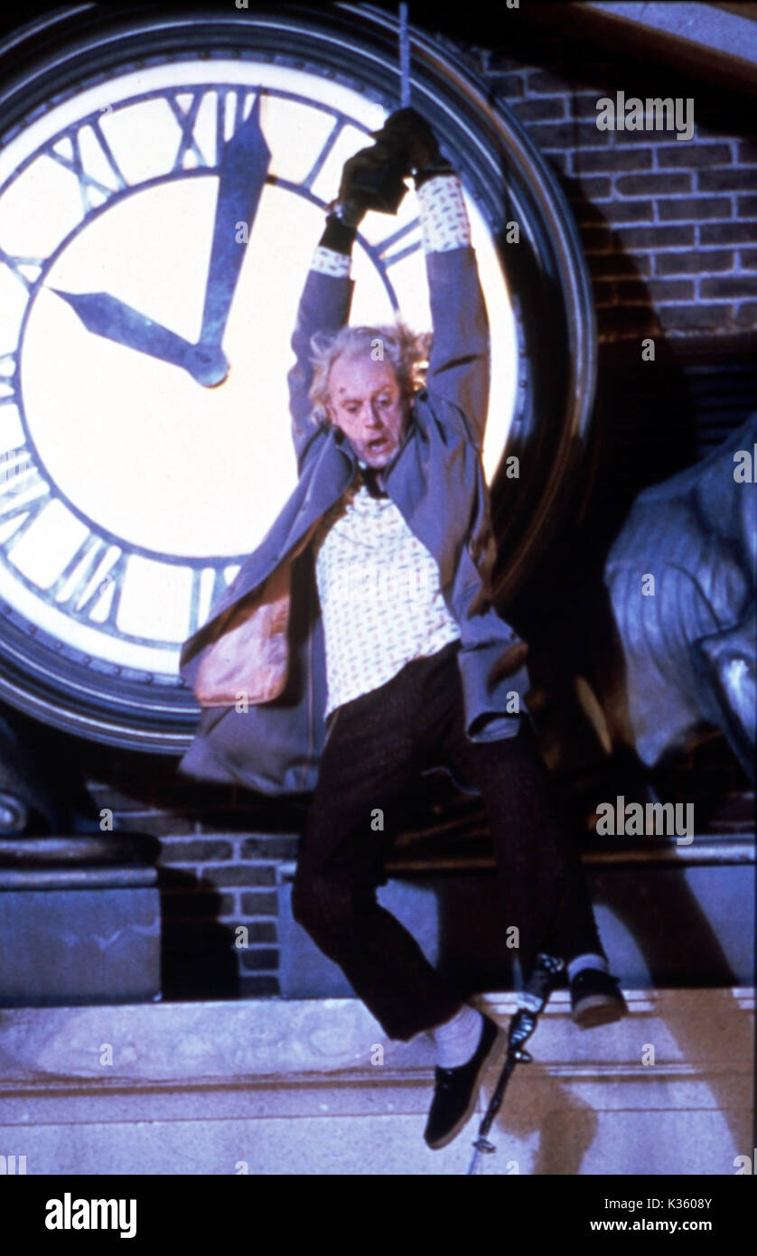 BACK TO THE FUTURE CHRISTOPHER LLOYD Date: 1985 Stock Photo - Alamy