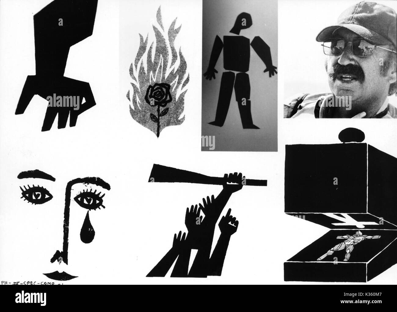 SAUL BASS and some of his graphic designs Stock Photo - Alamy
