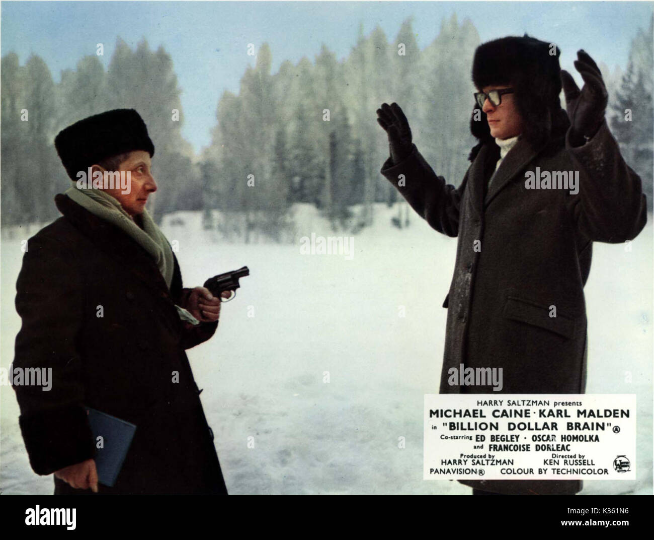 Billion dollar brain 1967 michael caine hi-res stock photography and ...