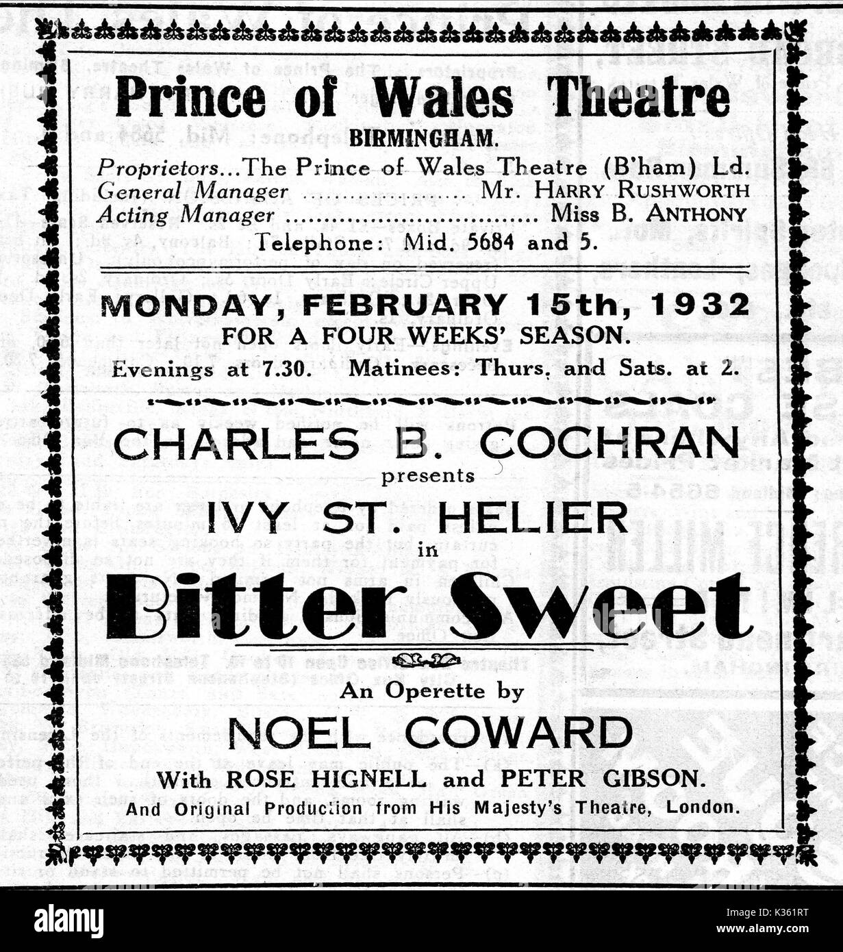 Bitter sweet film hi-res stock photography and images - Alamy