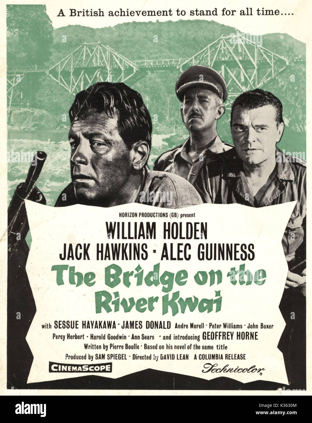 BRIDGE ON THE RIVER KWAI Poster from the Ronald Grant Archive BRIDGE ON ...