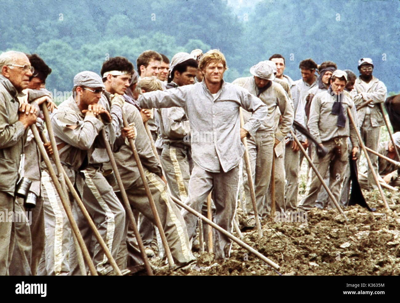 BRUBAKER ROBERT REDFORD centre Date: 1980 Stock Photo - Alamy
