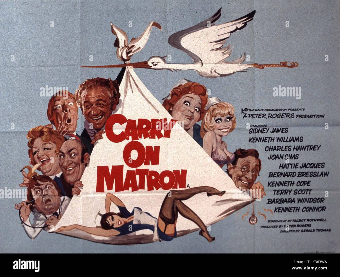 CARRY ON MATRON Date: 1972 Stock Photo - Alamy