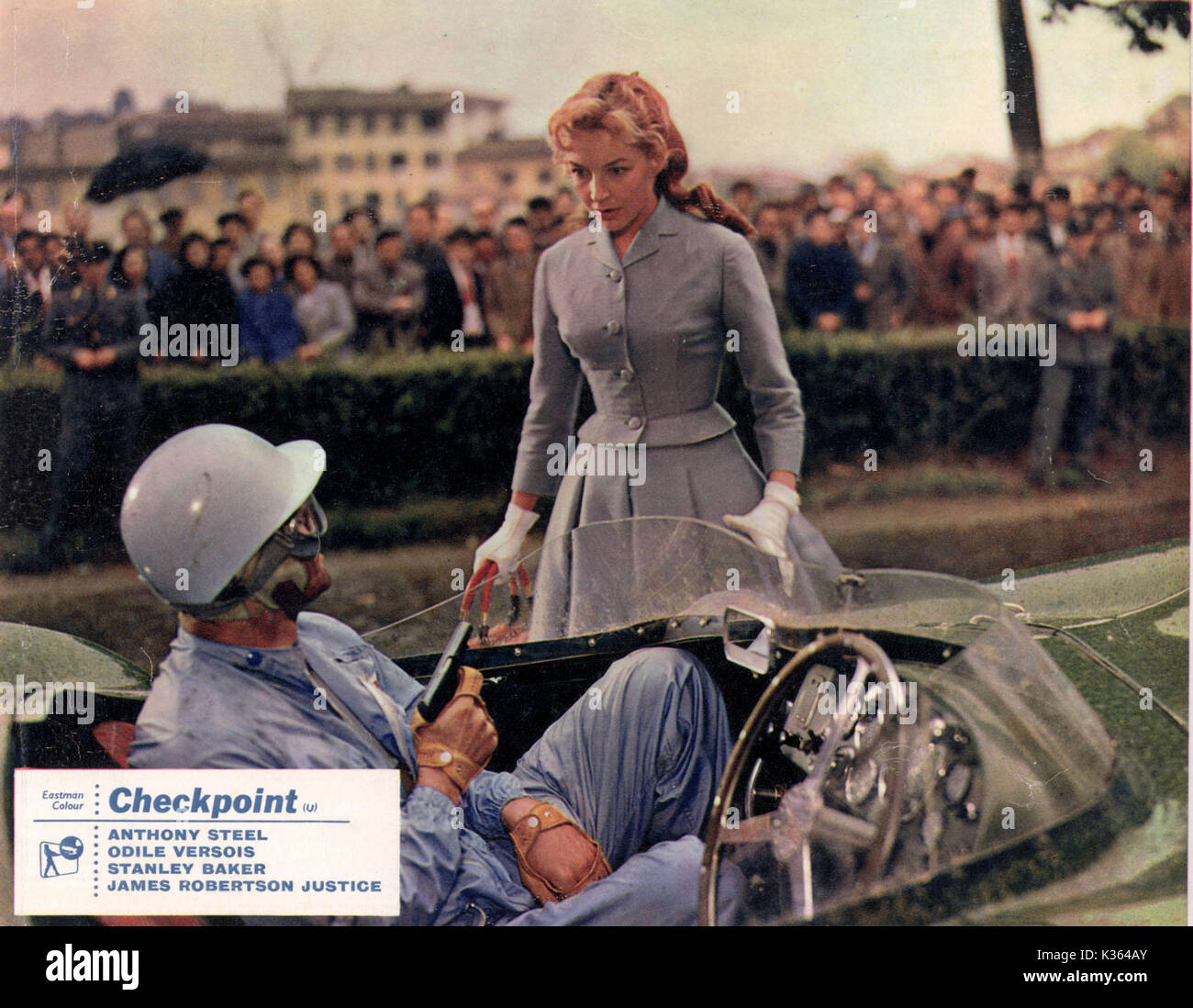 CHECKPOINT STANLEY BAKER, ODILE VERSOIS Date: 1956 Stock Photo - Alamy